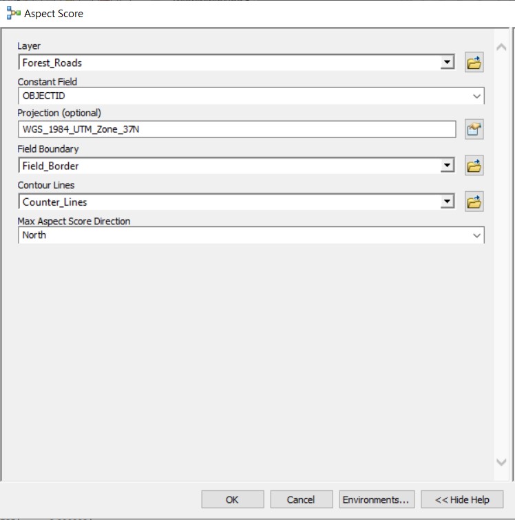 GitHub - ArresT-AnarchY/AspectScore: ArcGIS module that allows the ...